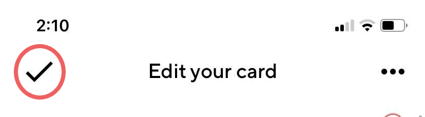 Editing your Blinq Digital Business Card – Blinq