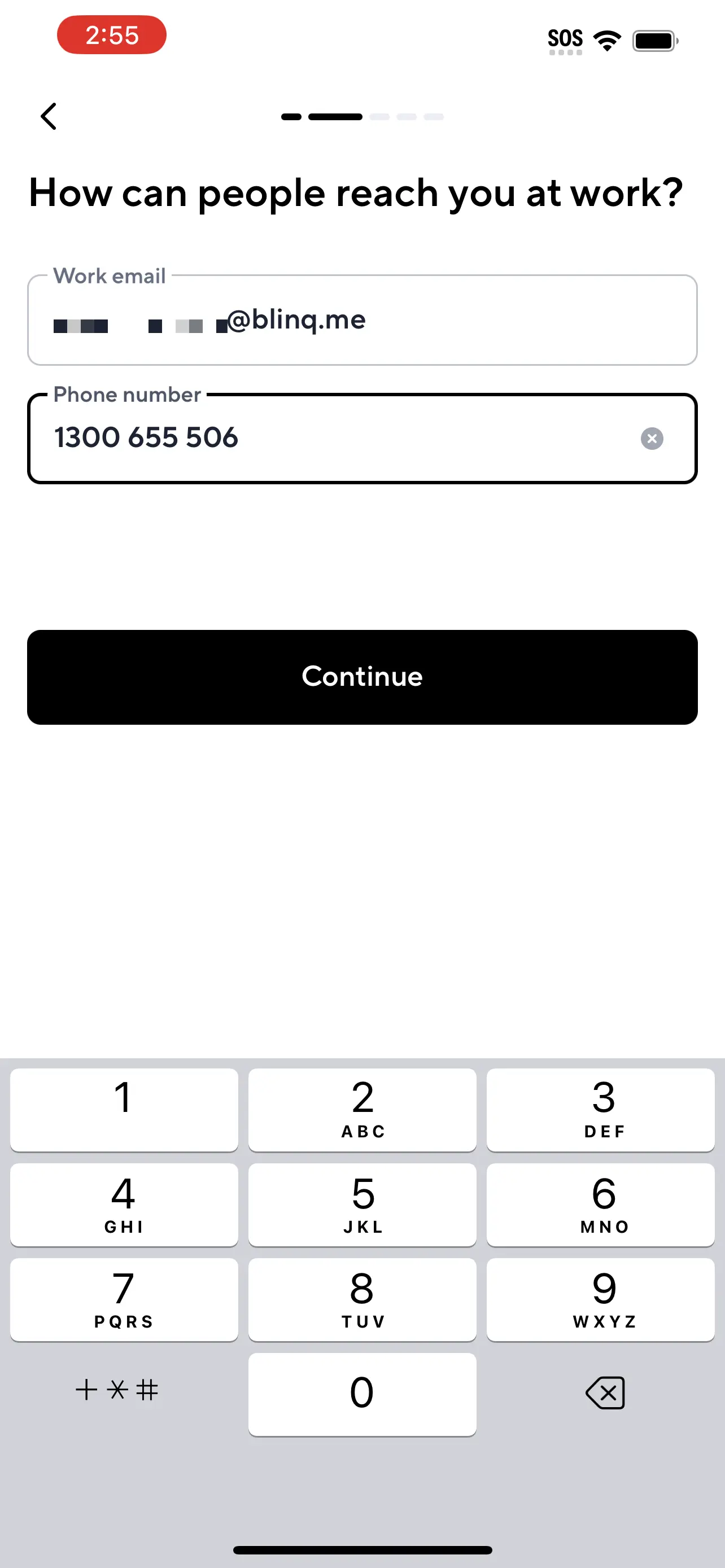 Creating Your First Blinq Card Blinq